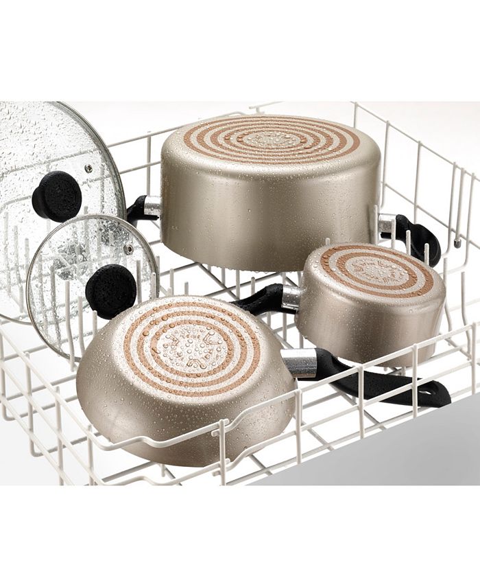 T-Fal Culinaire 16-Piece Nonstick Aluminum Cookware Set - Macy's