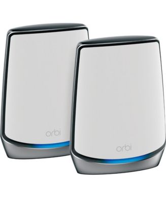 Netgear Orbi AX6000 Tri-band Mesh WiFi 6 System (2-pack) - White - Macy's