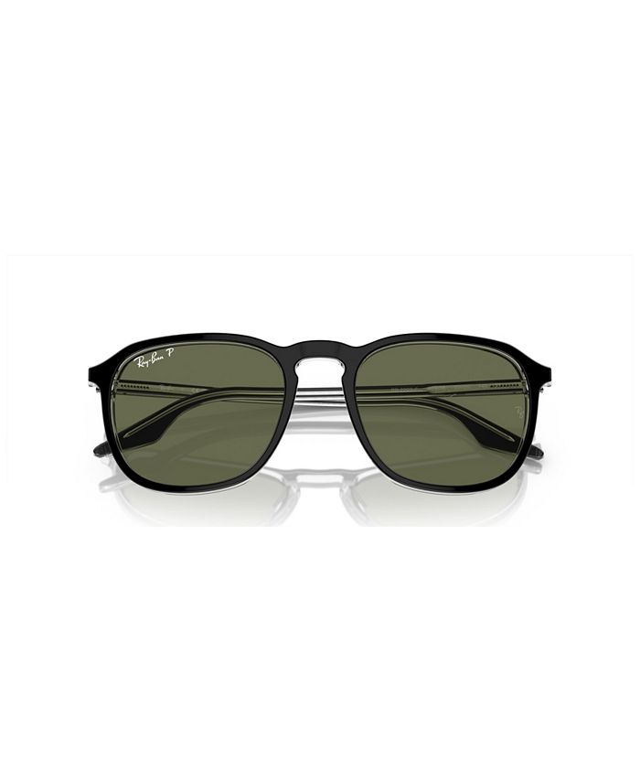 Ray-Ban Unisex RB2203 Polarized Low Bridge Fit Sunglasses, Polar ...