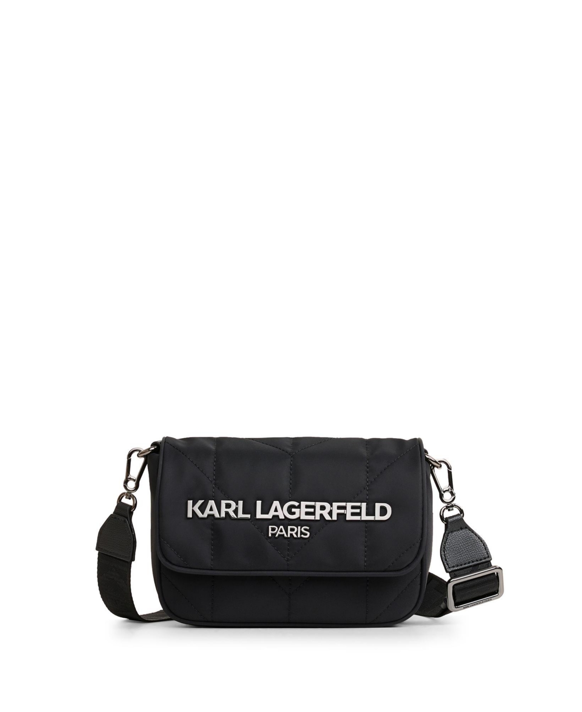 Click here for Karl Lagerfeld Paris Voyage Messenger Bag - Black... prices