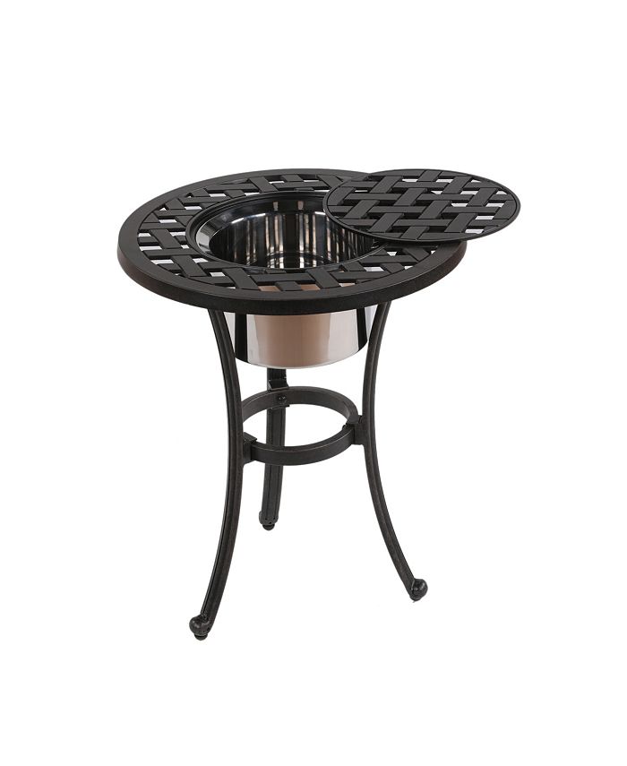 Simplie Fun 21 Round Aluminum Bistro Table - Macy's