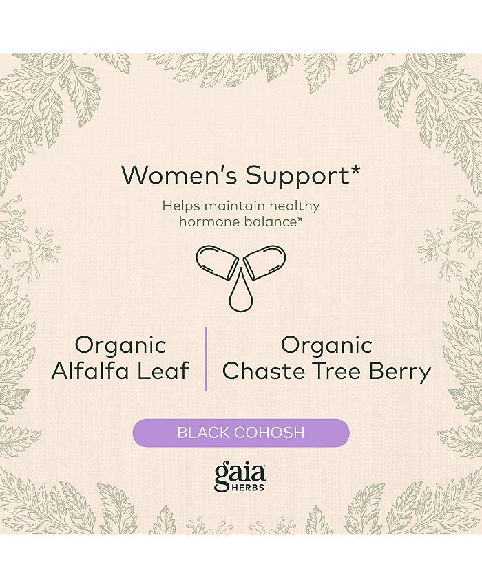 Gaia Herbs Womens Balance Helps Maintain Healthy Hormone Balance And
