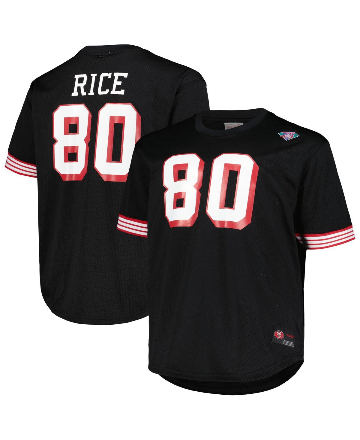 Click here for Mens Mitchell & Ness Jerry Rice Black San Francisc... prices