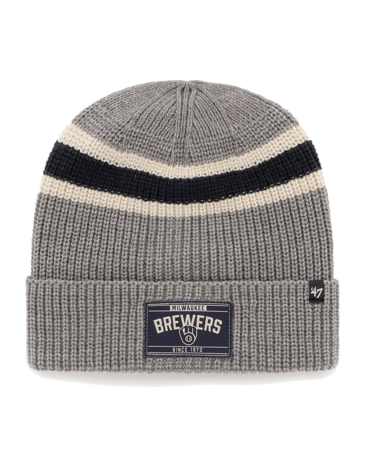 Click here for Mens 47 Brand Graphite Milwaukee Brewers Penobscot... prices