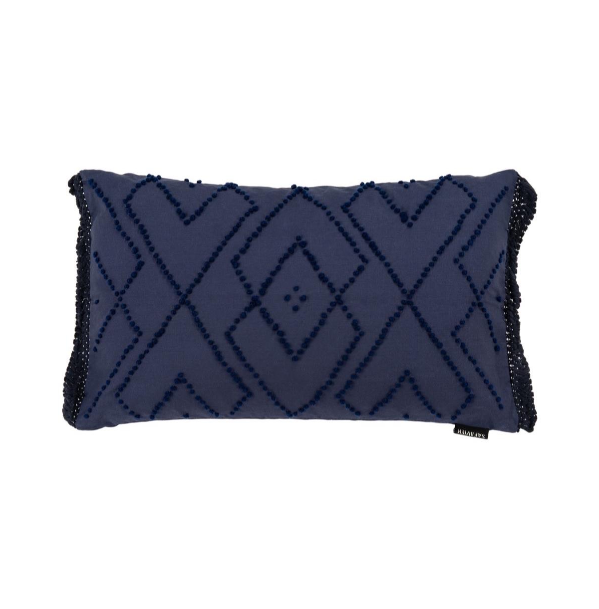 Click here for Safavieh Sorena 12 x 20 Pillow - Navy prices