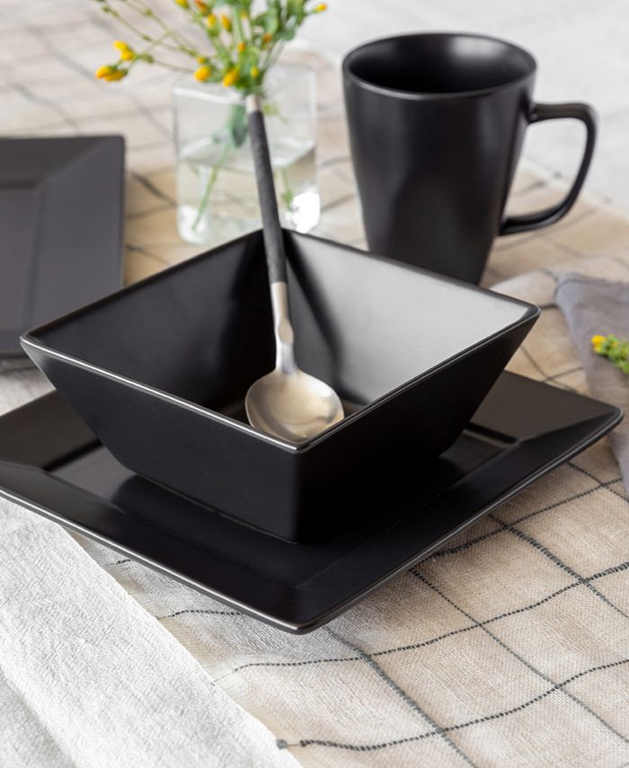 over&back Quadro 16Pc Dinnerware Set - Macy's