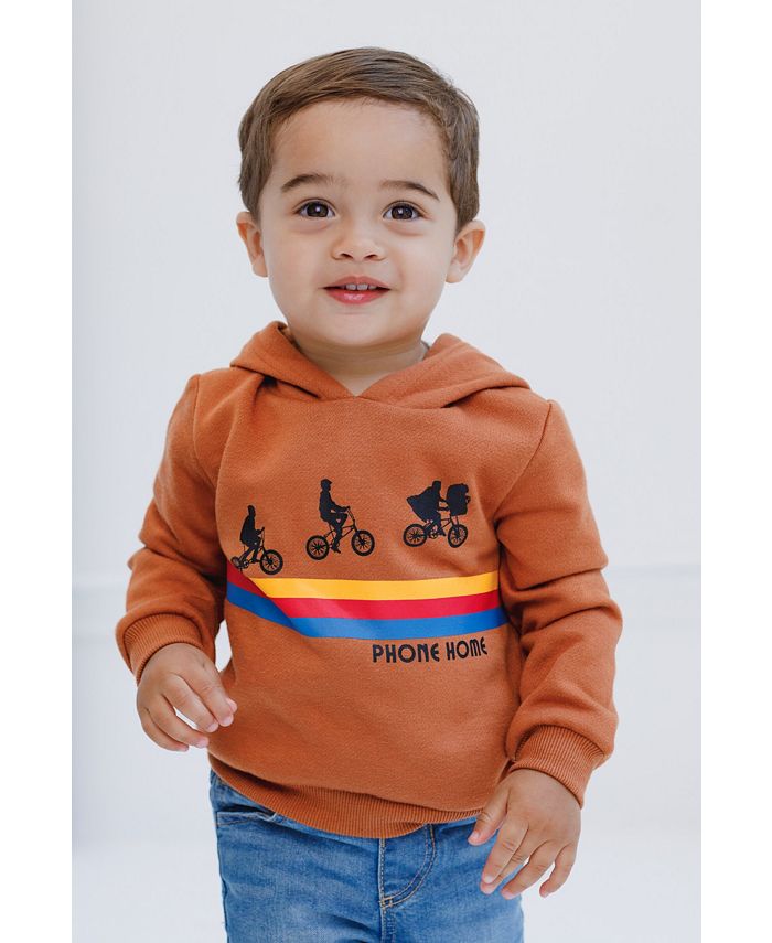 ET E.T. the Extra-Terrestrial Boys Fleece Pullover Hoodie Toddler - Macy's