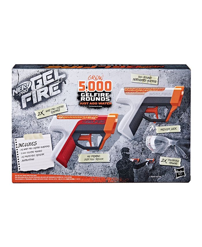 Nerf Pro Gelfire Dual Wield Pack - Macy's