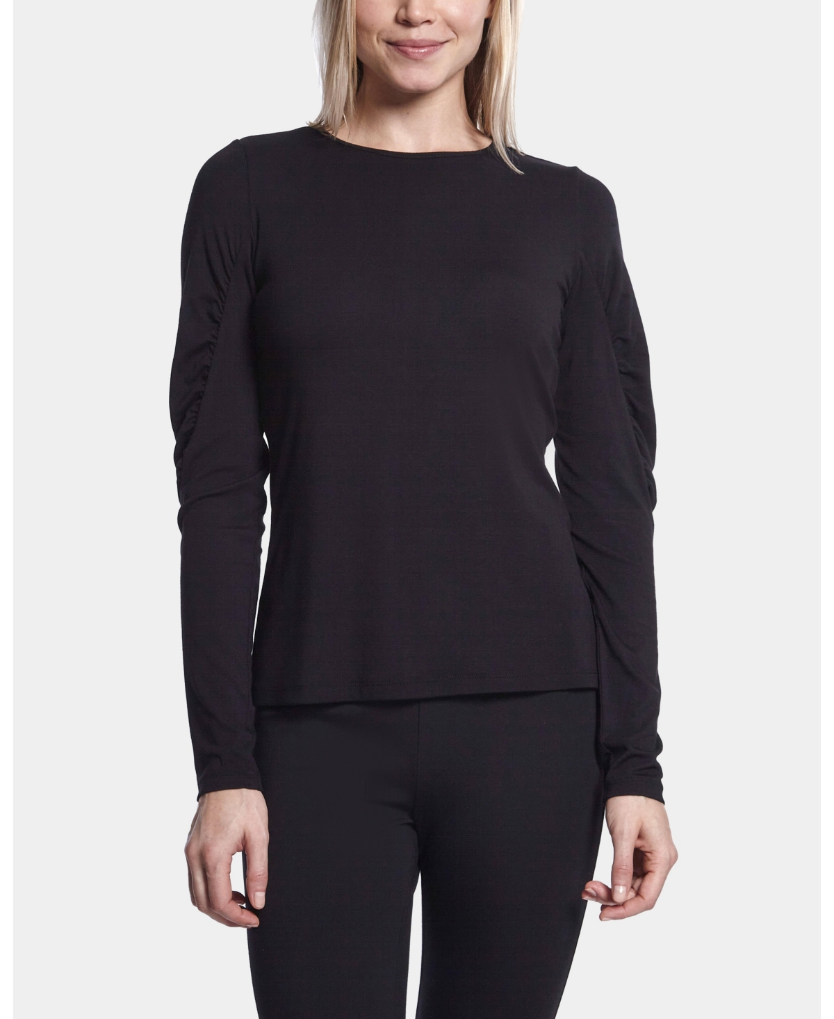 Click here for Womens The Hisaki Top - Black prices