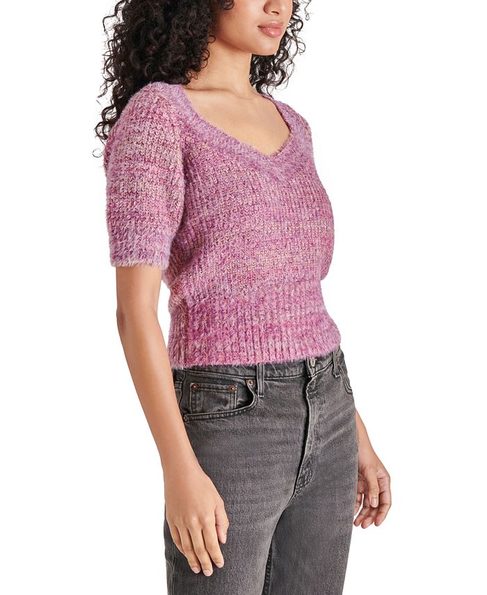 Steve Madden Women's Stephanie V-Neck Sweater - Macy's