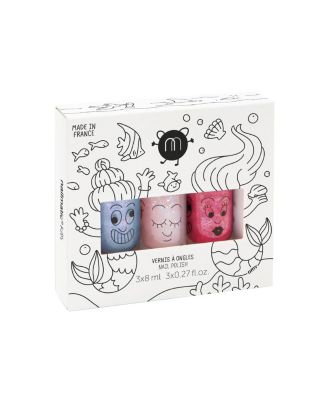 Nailmatic 3 nail polishes set Mermaid - Macy's