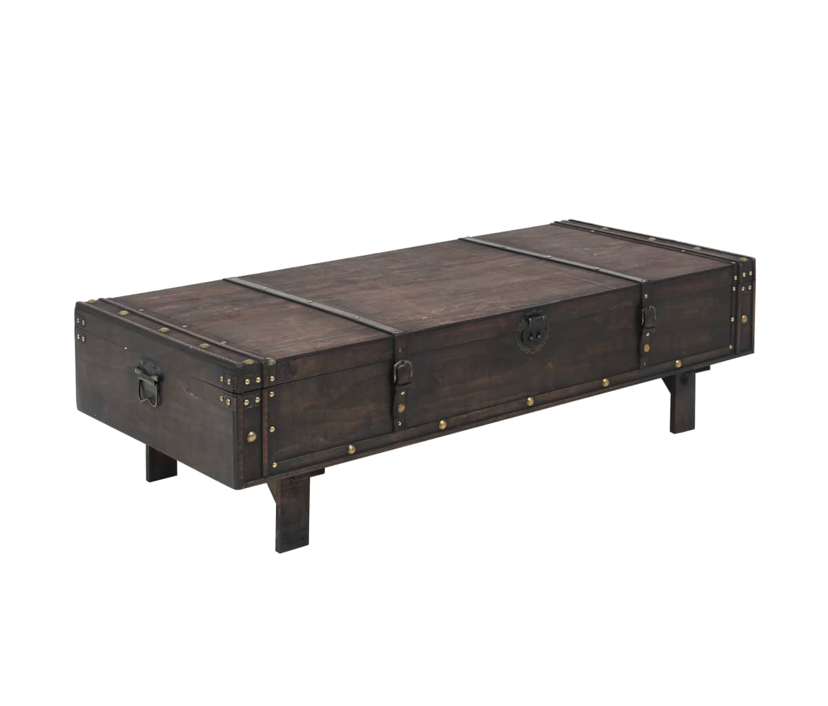 Click here for Coffee Table Solid Wood Vintage like Style 47.2x21... prices
