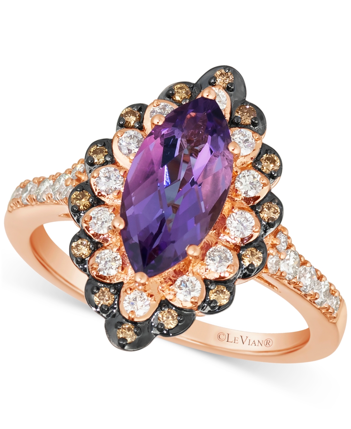 Click here for Le Vian Grape Amethyst (1-3/8 ct. t.w.) & Diamond... prices