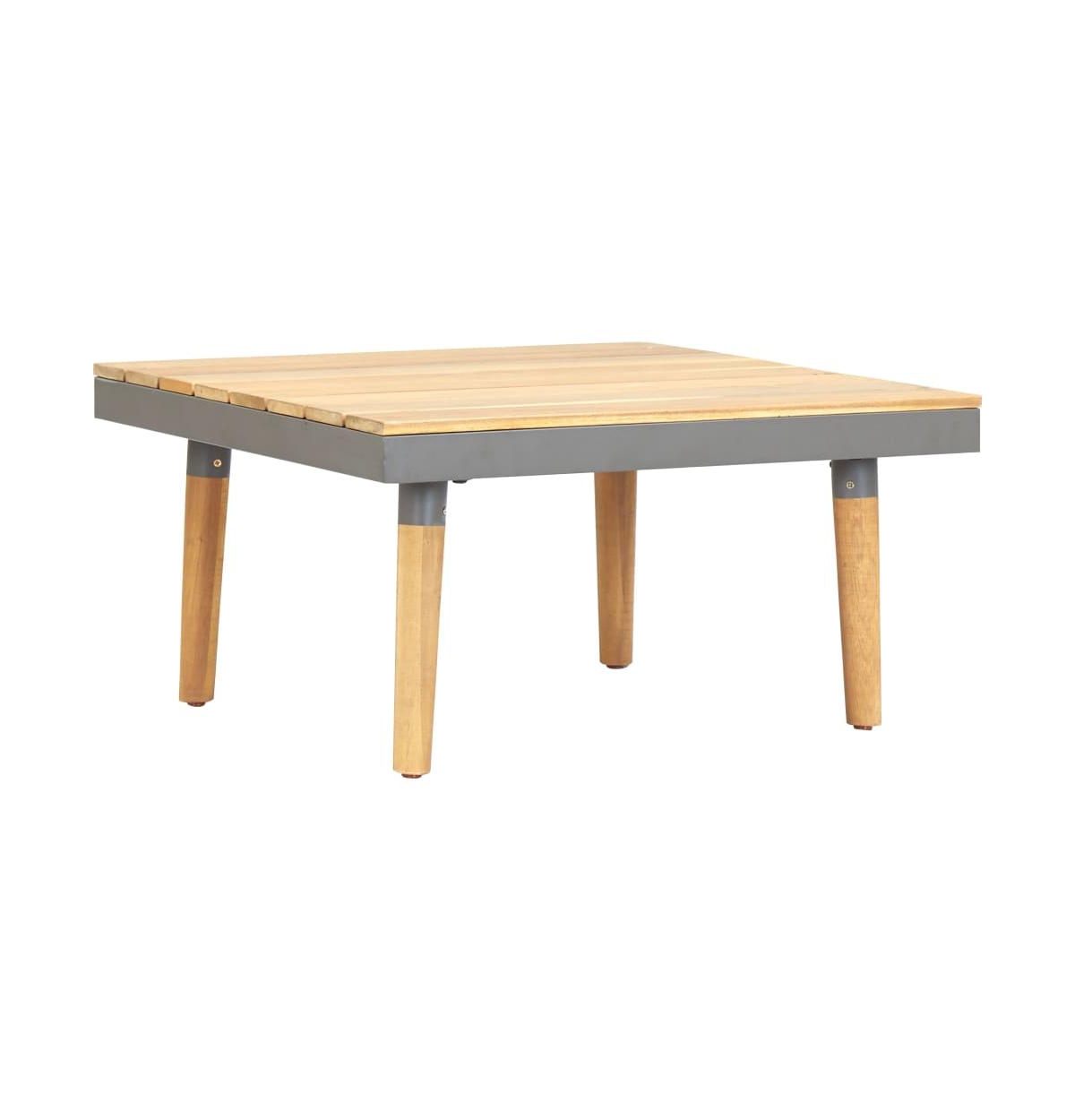 Click here for Garden Coffee Table 23.6x23.6x12.4 Solid Acacia Wo... prices