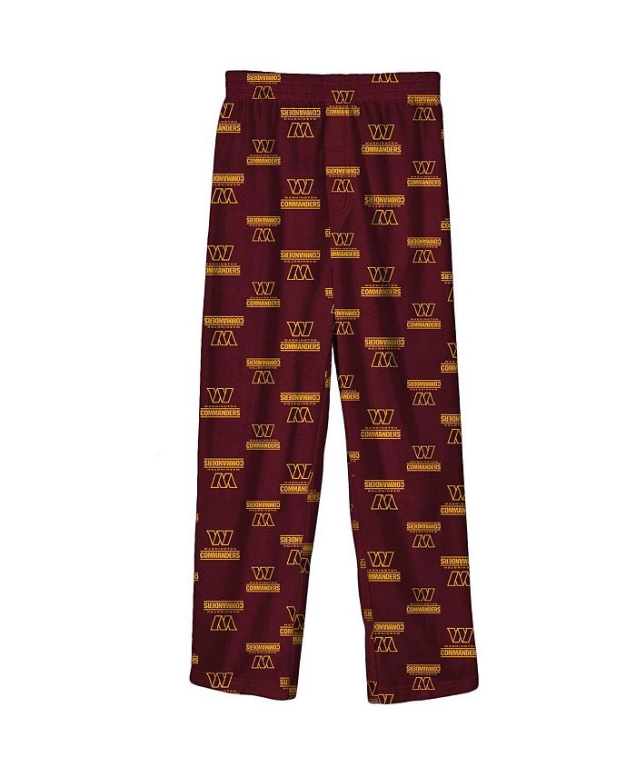 Outerstuff Big Boys Burgundy Washington Commanders Team-Colored Printed ...