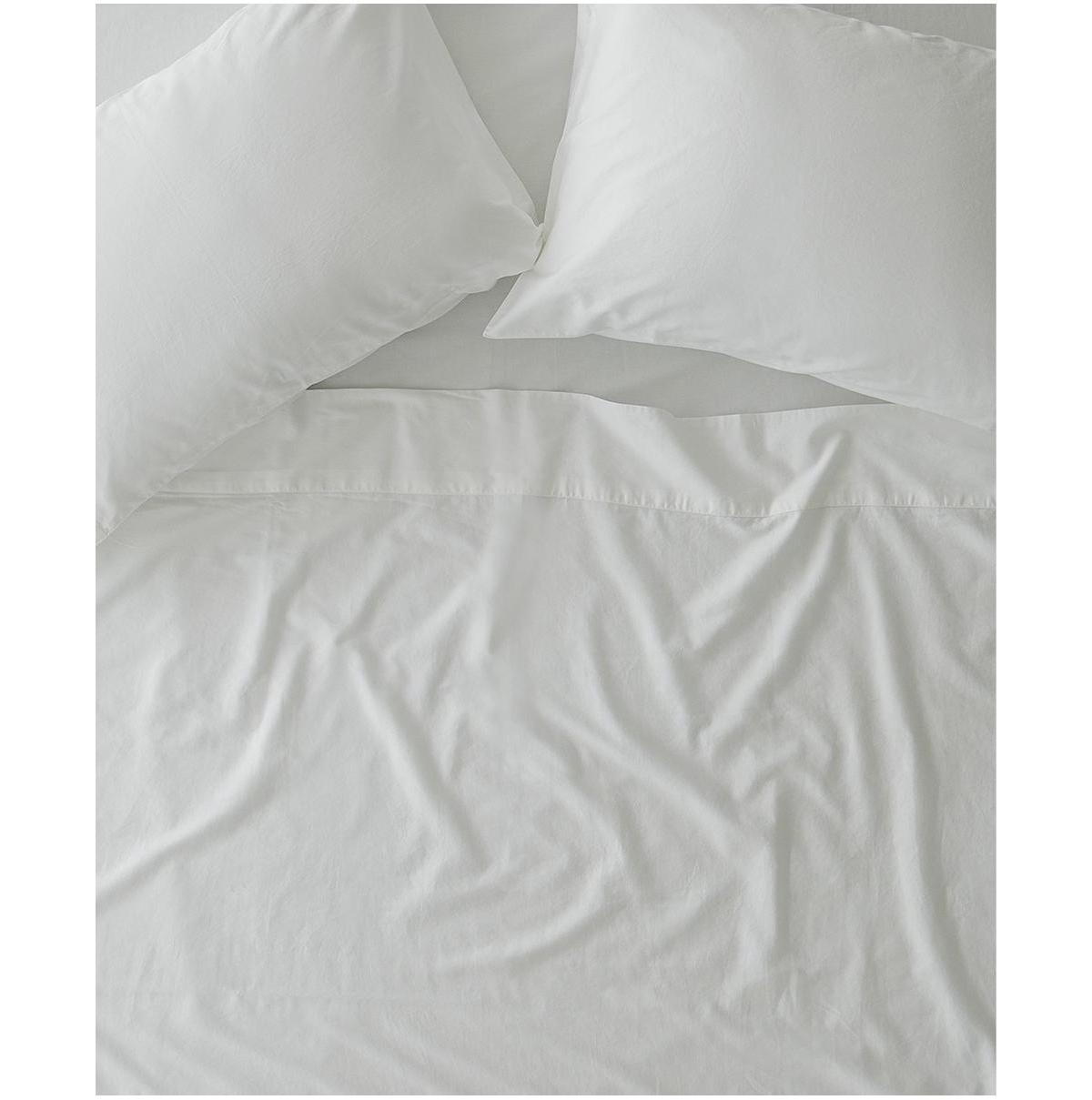 Click here for Cotton Room Service Sateen Sheet Set - Twin - Whit... prices
