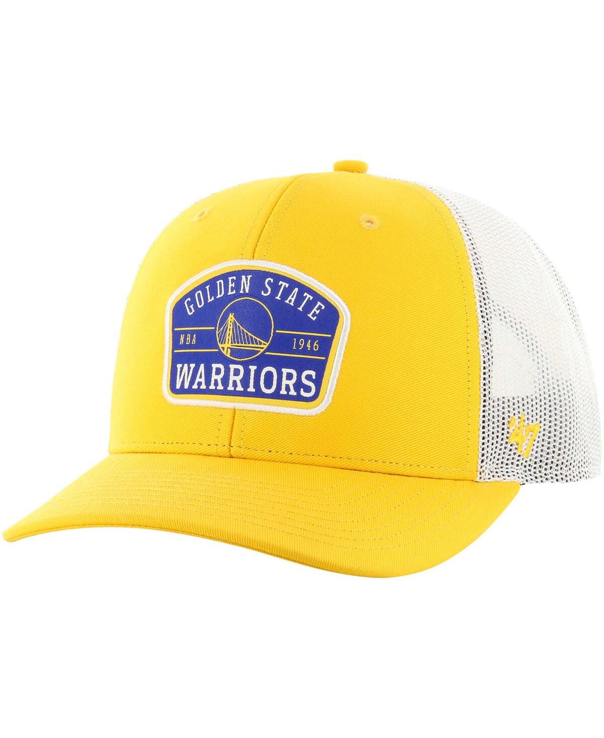 Click here for Mens 47 Brand Gold Golden State Warriors Semi Patc... prices
