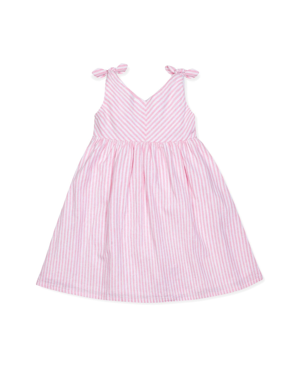 Click here for Hope & Henry Girls Sleeveless Bow Shoulder Swing D... prices