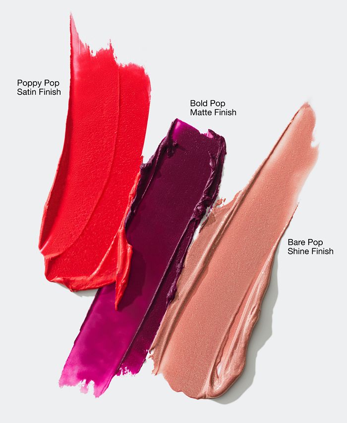 Clinique Pop Longwear Shine Lipstick, 0.14 oz. - Macy's