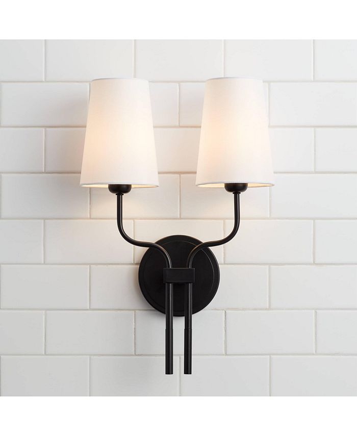 Possini Euro Design Melody Modern Wall Sconce Lighting Sconce Black ...