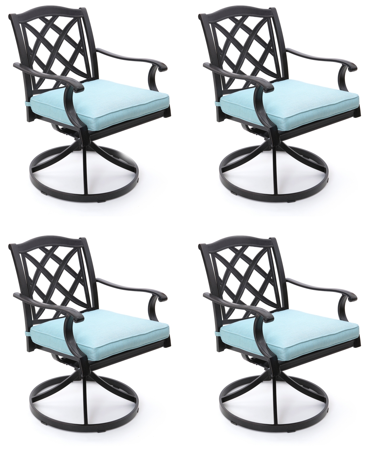 Click here for Wythburn Mix and Match Lattice Outdoor Swivel Chai... prices