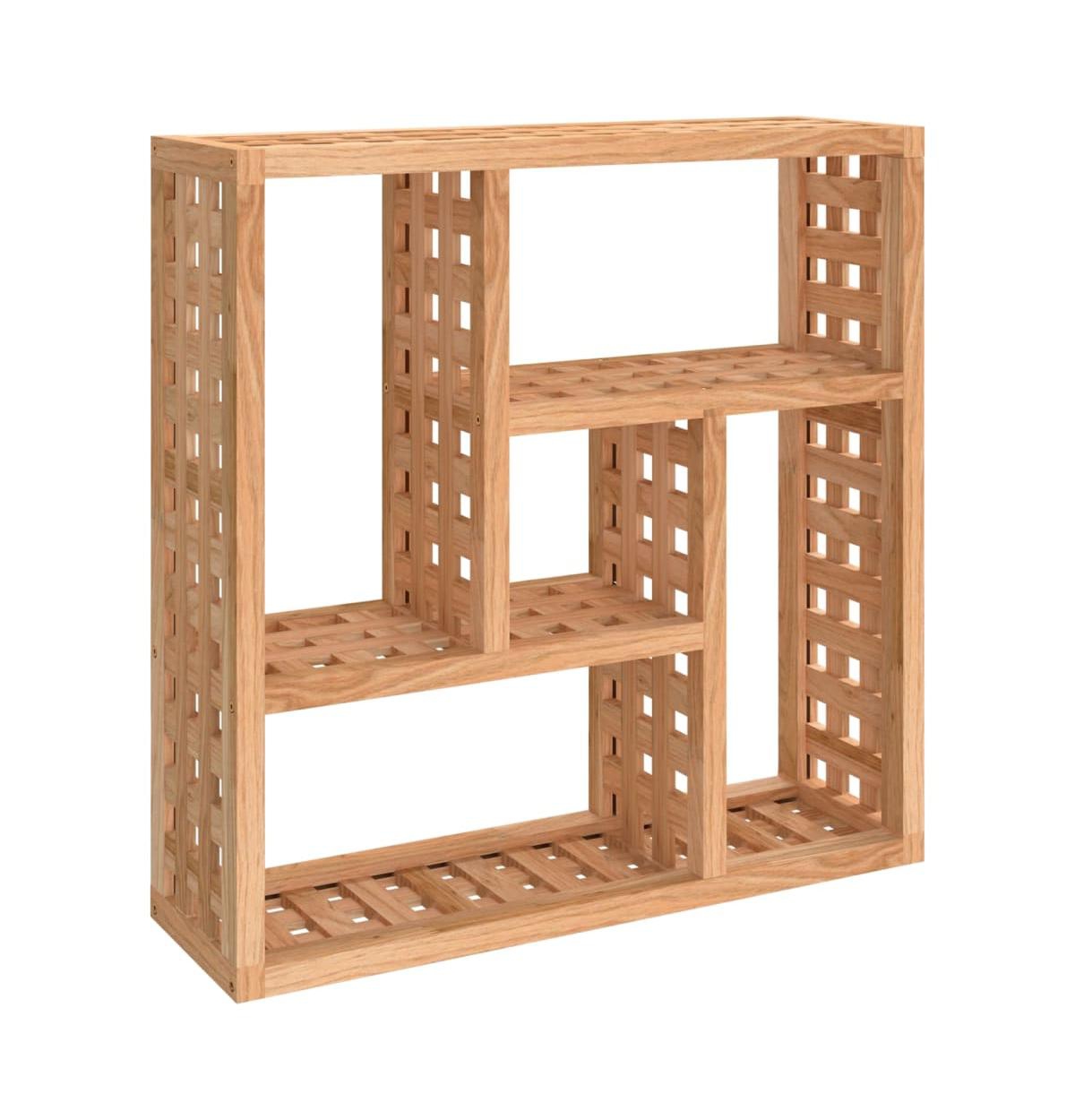 Click here for Wall Shelf 19.3x5.9x19.3 Solid Wood Walnut - Brown prices