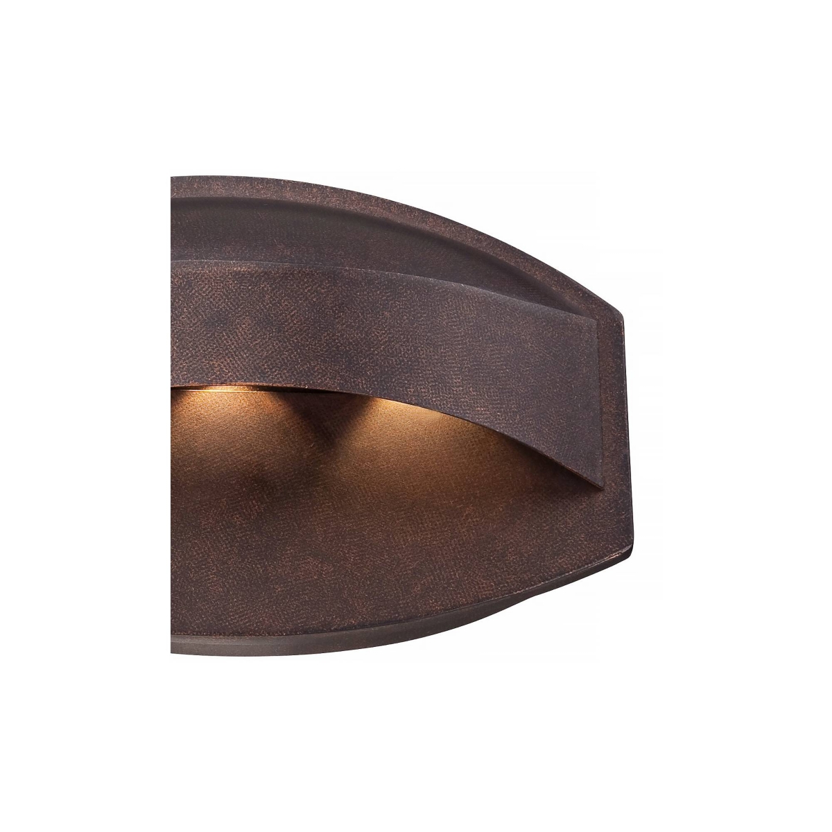 Possini Euro Design Xane Modern Outdoor Wall Light Fixture Led Bronze ...