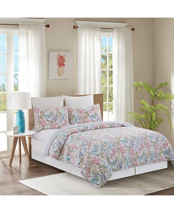 carol & frank Delphina Reef F/Q Quilt Set - Macy's