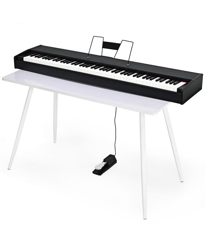 SUGIFT 88-Key Full Size Digital Piano Weighted Keyboard with Sustain ...