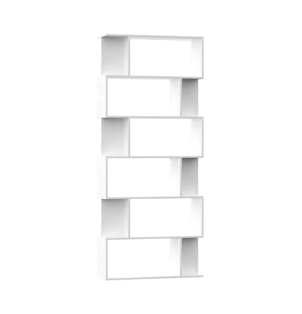 Click here for Book Cabinet/Room Divider White 31.5x9.4x75.6 Engi... prices