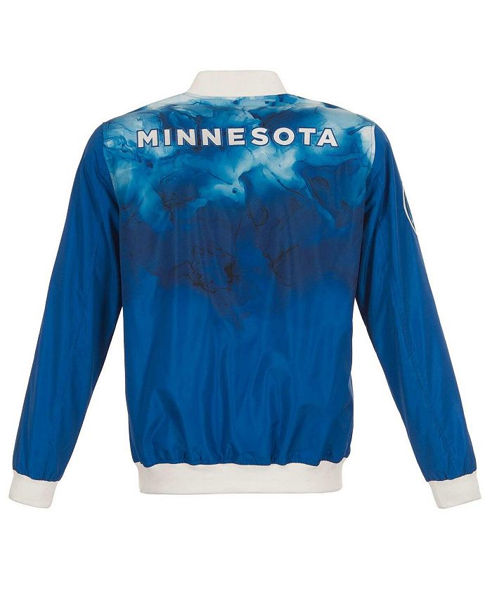 JH Design Men's Blue Minnesota Timberwolves 2023/24 City Edition Nylon ...