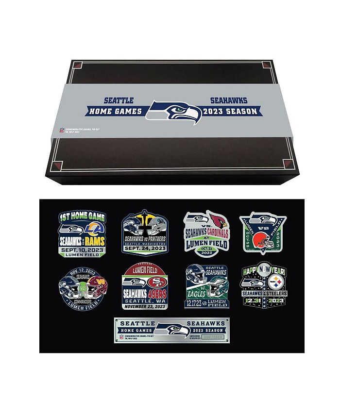 Mojo Licensing Seattle Seahawks 2023-24 Game Day Pin Collector Set - Macy's