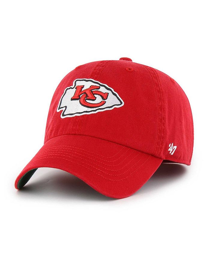 '47 Brand Men's Red Kansas City Chiefs Sure Shot Franchise Fitted Hat ...