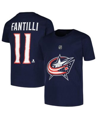 Big Boys Adam Fantilli Navy Columbus Blue Jackets Player Name and ...