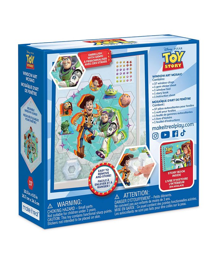 Make It Real Window Art Mosaic - Toy Story - Macy's