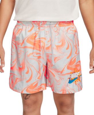 Nike Men's Sportswear Lined Logo Swirl Shorts - Macy's