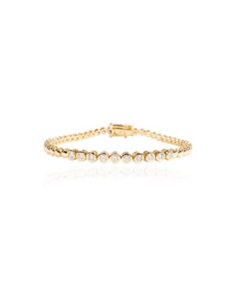 The Lovery Diamond Bezel Bracelet - Macy's