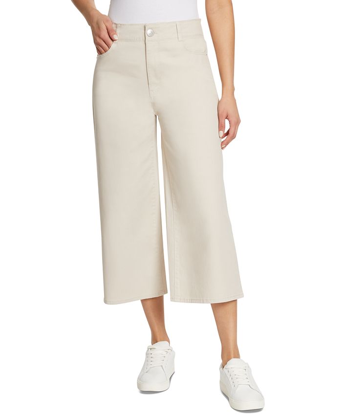 Gloria Vanderbilt Women's Shape Effect Tummy Sculpt Cropped Culotte ...