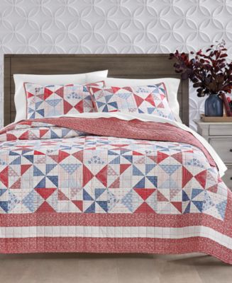 Charter Club Americana Heirloom Patchwork Quilts, Exclusively at Macy’s ...