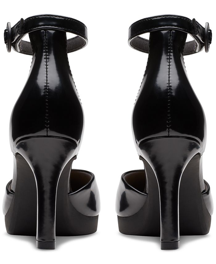 Clarks Women's Ambyr 2 Cove Ankle-Strap Platform Pumps - Macy's