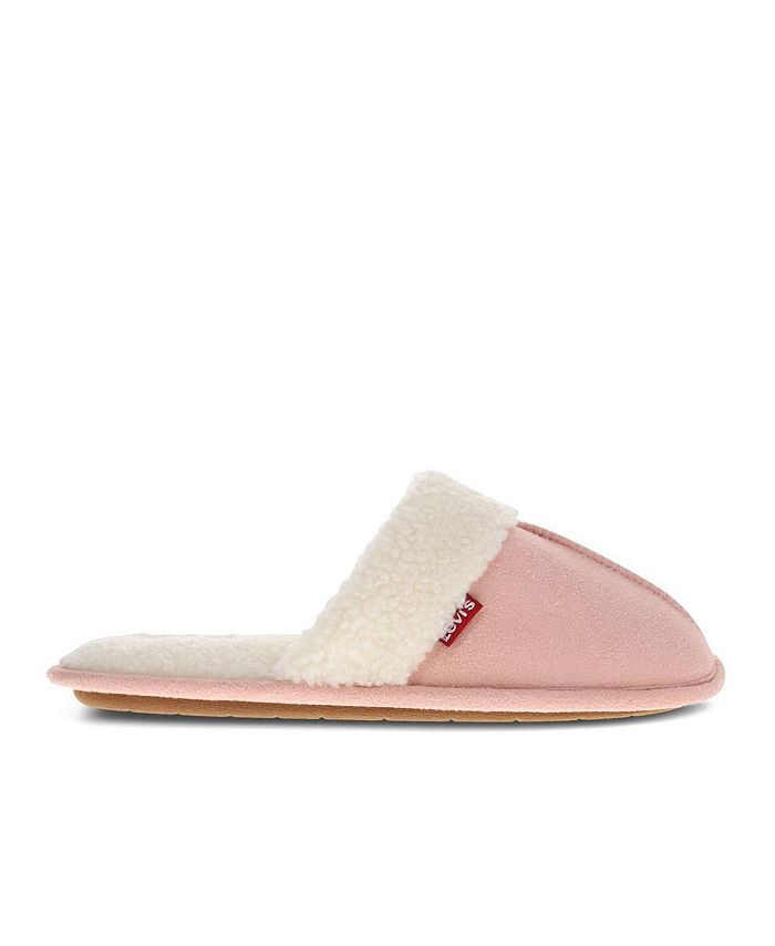 Levi's Women's Talya Micro suede Scuff House Shoe Slippers - Macy's
