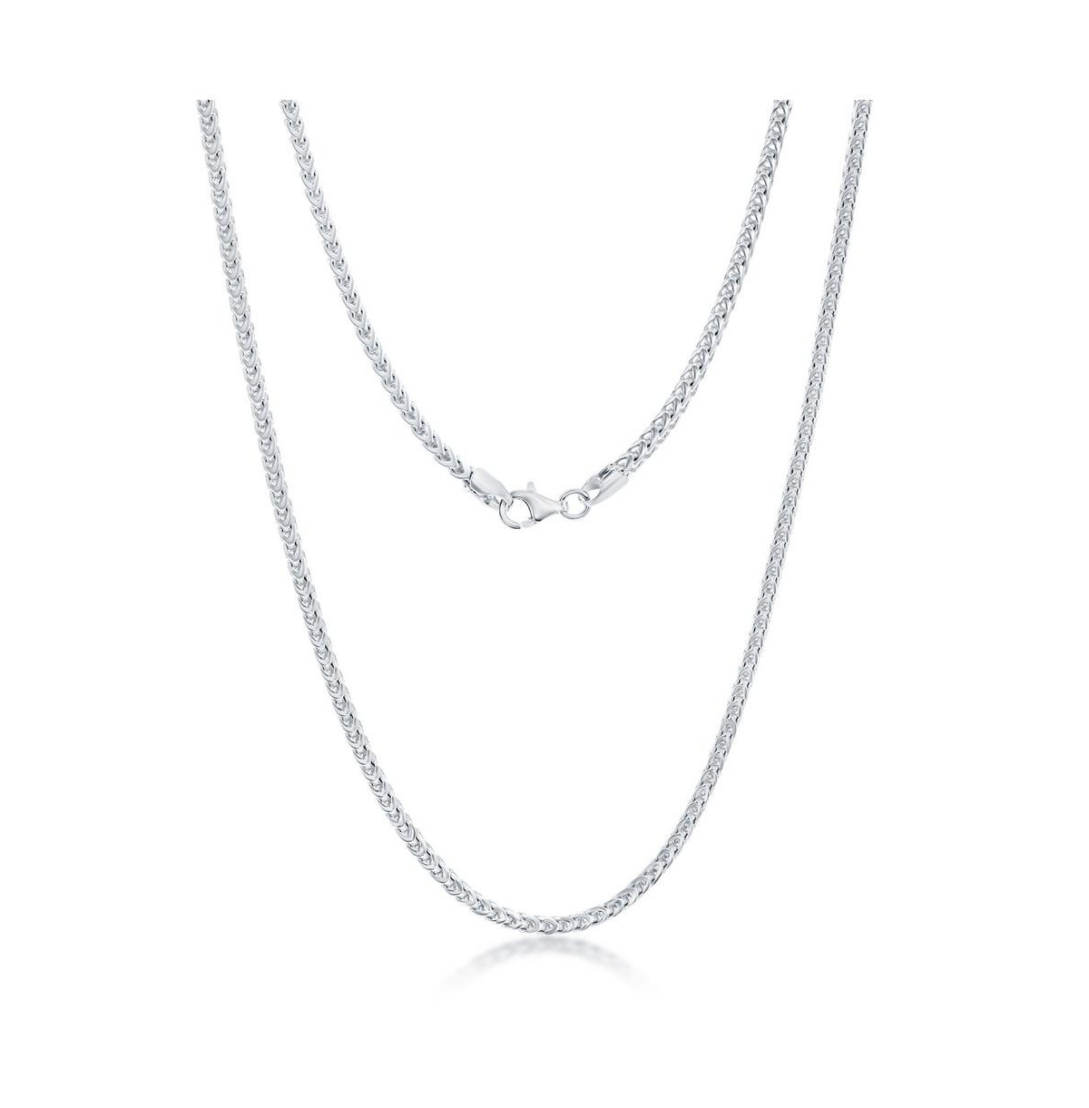 Click here for Diamond cut Franco Chain 2.5mm Sterling Silver or... prices