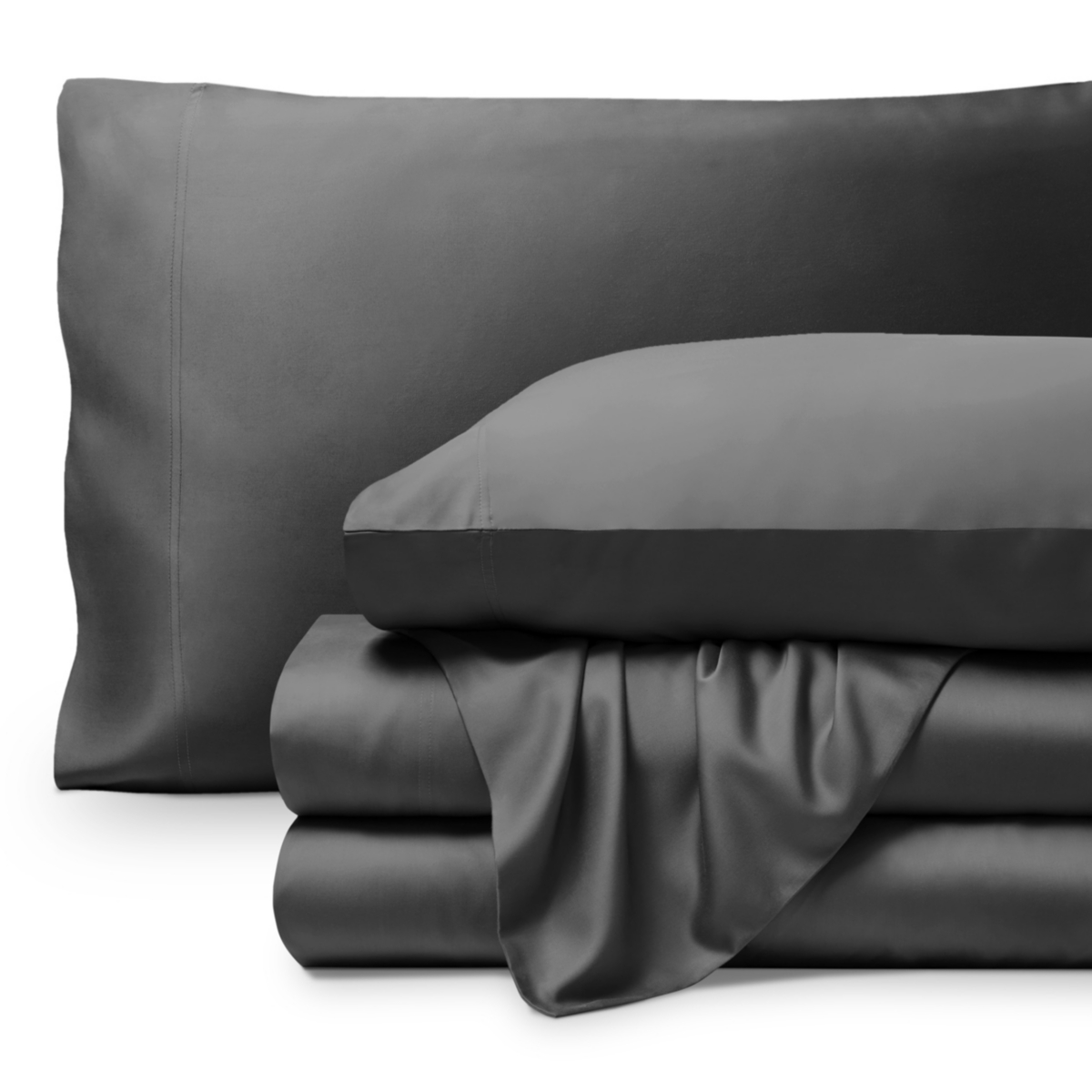 Click here for Bare Home Rayon from Bamboo Sheet Set  Queen - Gre... prices