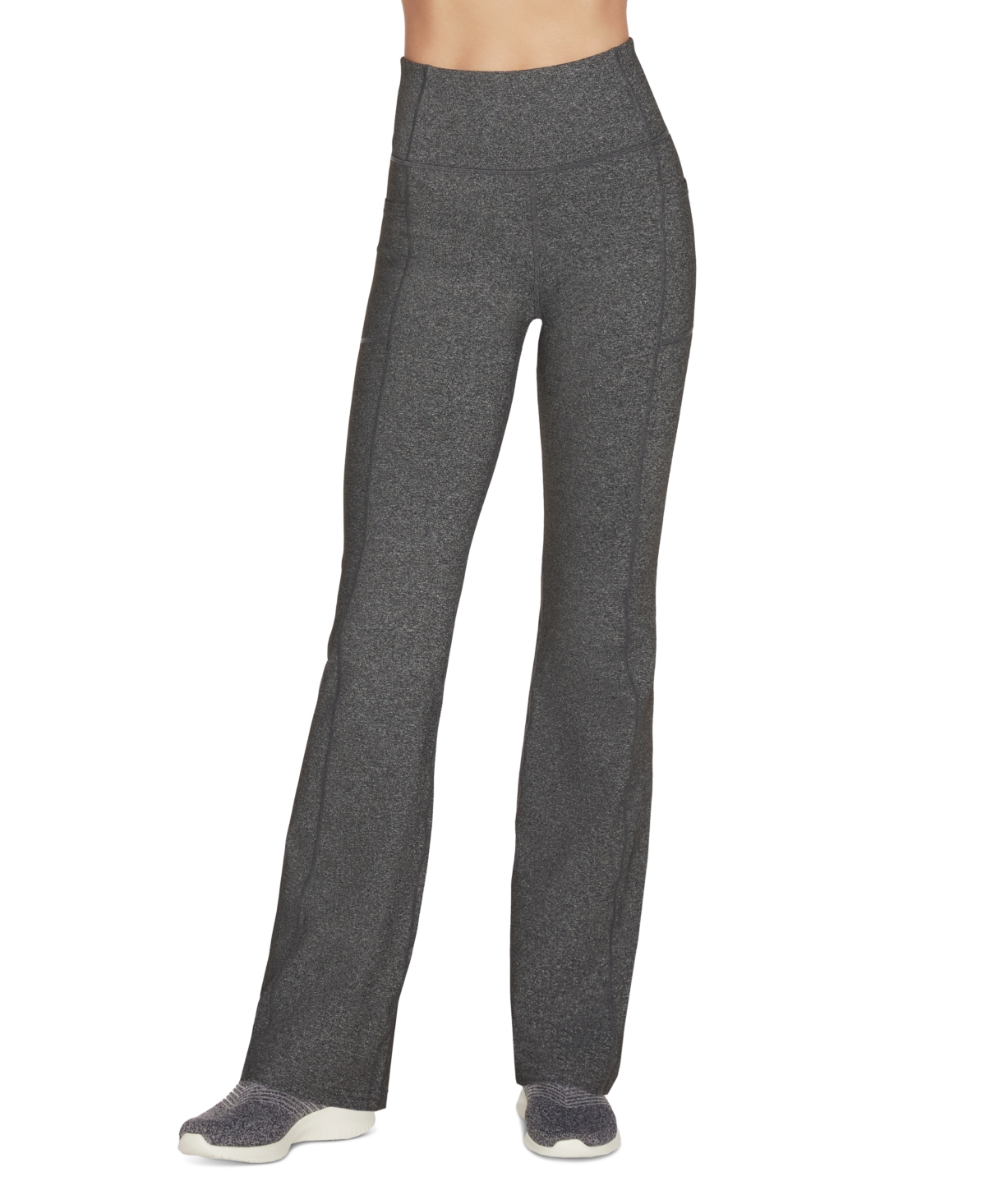 Click here for Skechers Womens The Go Walk Pant Flare - Charcoal... prices