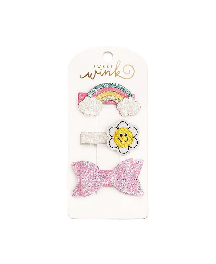 Sweet Wink Child Girl Groovy Clip Set - Macy's