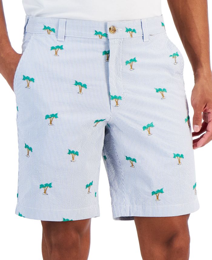 Club Room Men's Palm Tree Shorts, Created for Macy's - Macy's