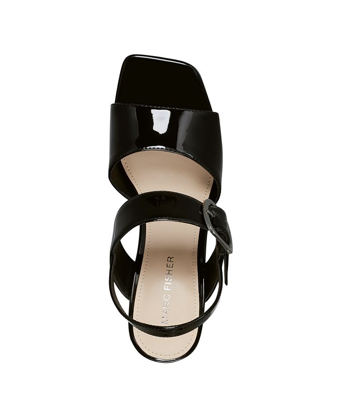 Marc Fisher Women's Graduate Block Heel Dress Sandals - Macy's