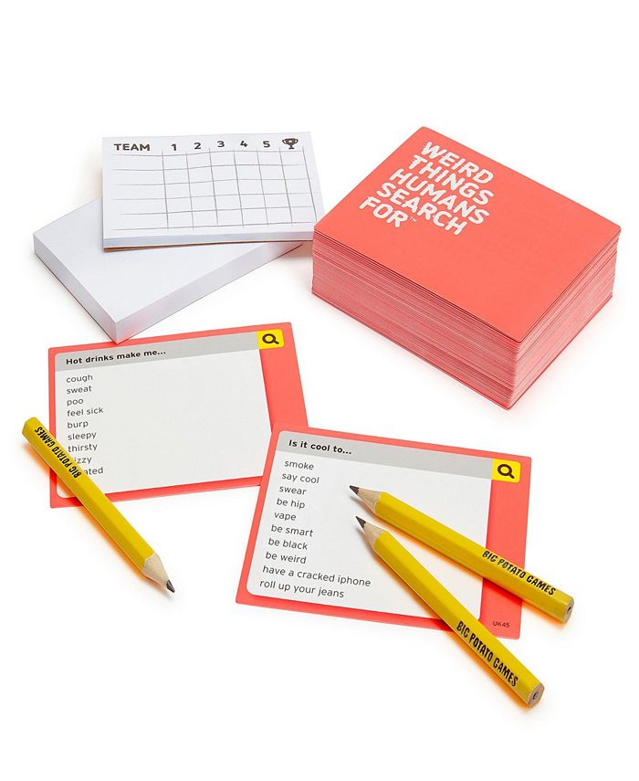 Big Potato Games Weird Things Humans Search for Party Game - Macy's