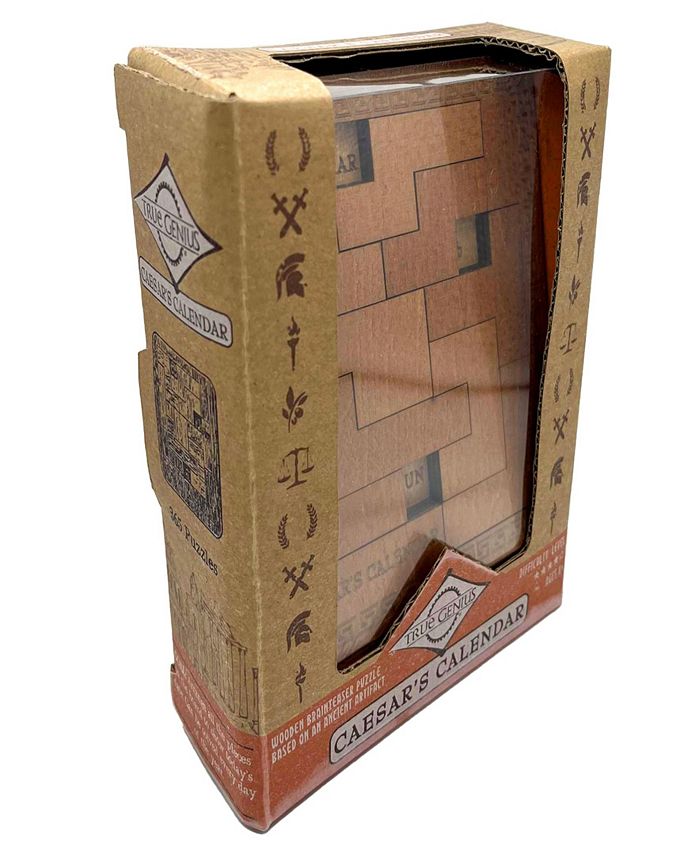 True Genius Caesar's Calendar Wood Puzzle - Macy's