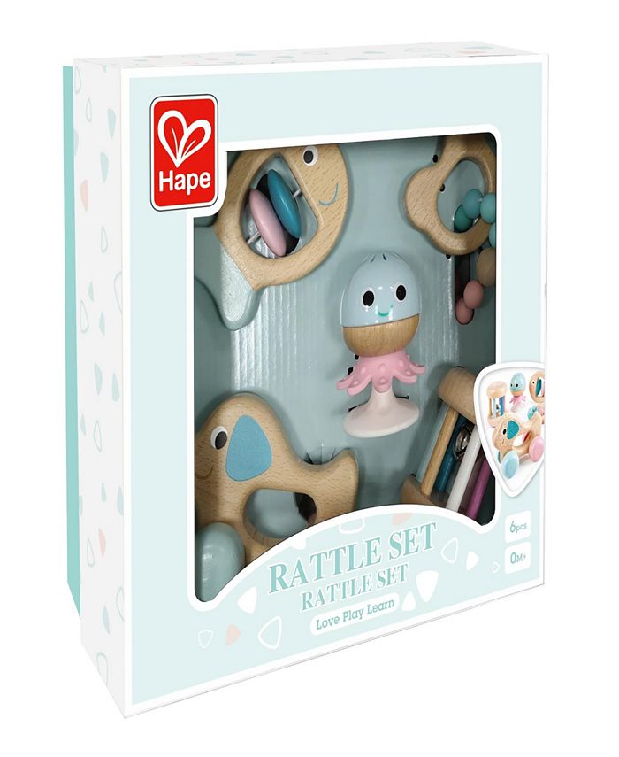 Hape Wooden Multi-Stage Sensory Gift Set - Macy's